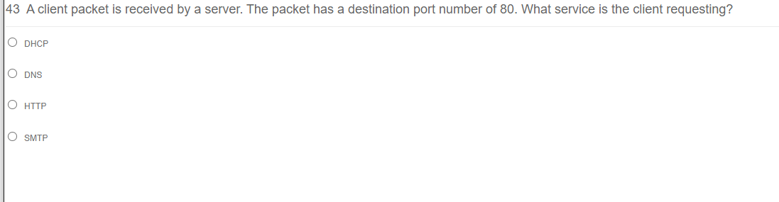 Solved 41 What Is The Consequence Of Configuring A Router 