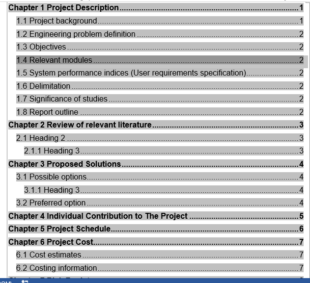 Solved Chapter 1 Project Description. 1.1 Project background | Chegg.com