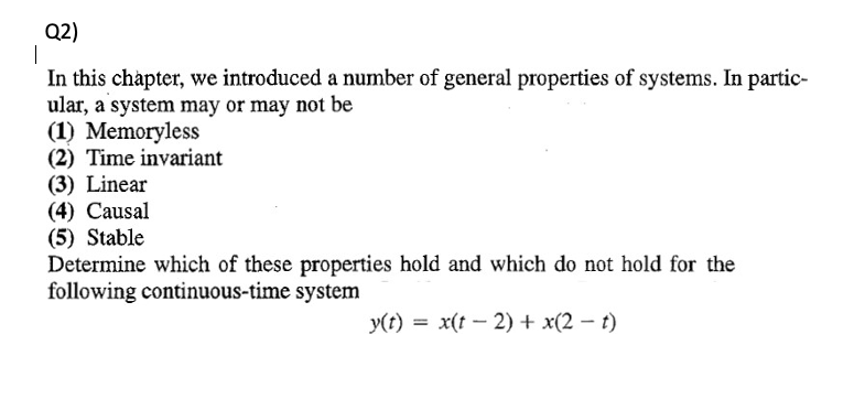 Solved In this chapter, we introduced a number of general | Chegg.com