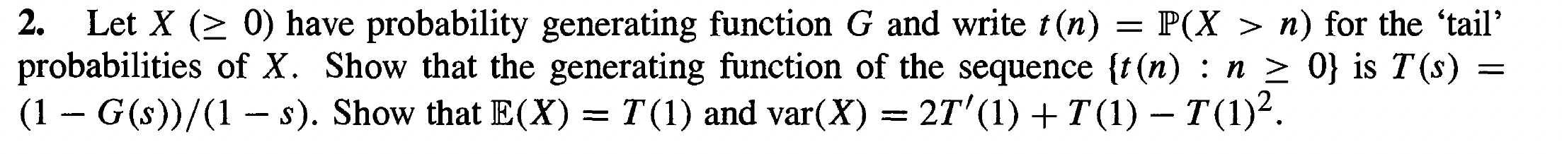 Solved Theoretical Probability and Random Processes Please | Chegg.com