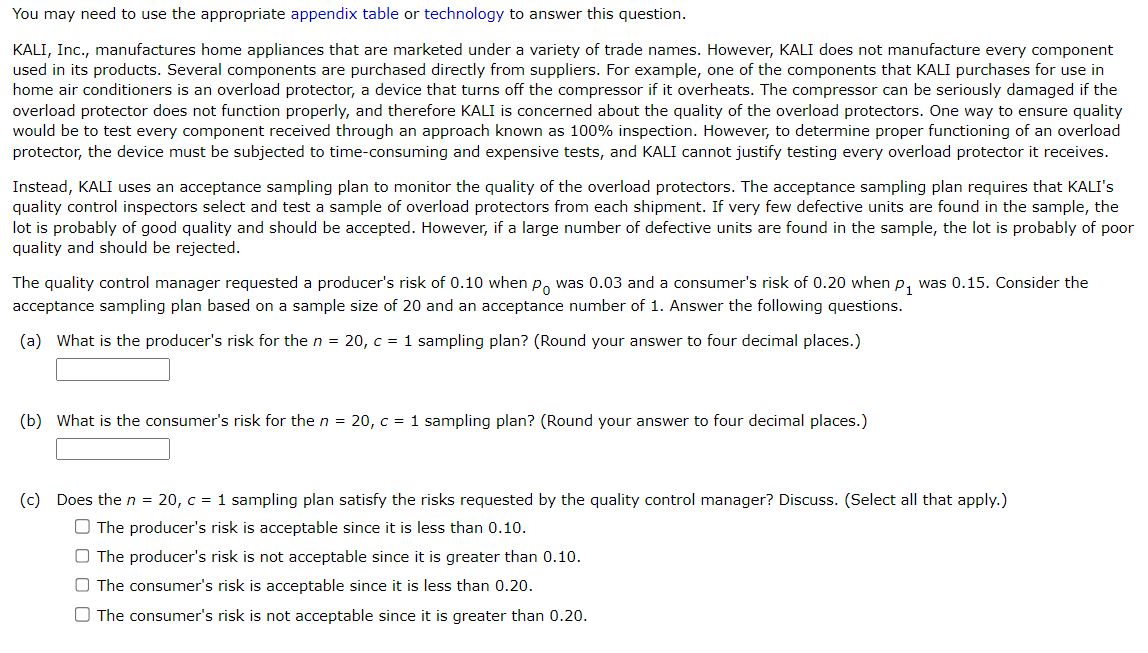 Solved You may need to use the appropriate appendix table or | Chegg.com
