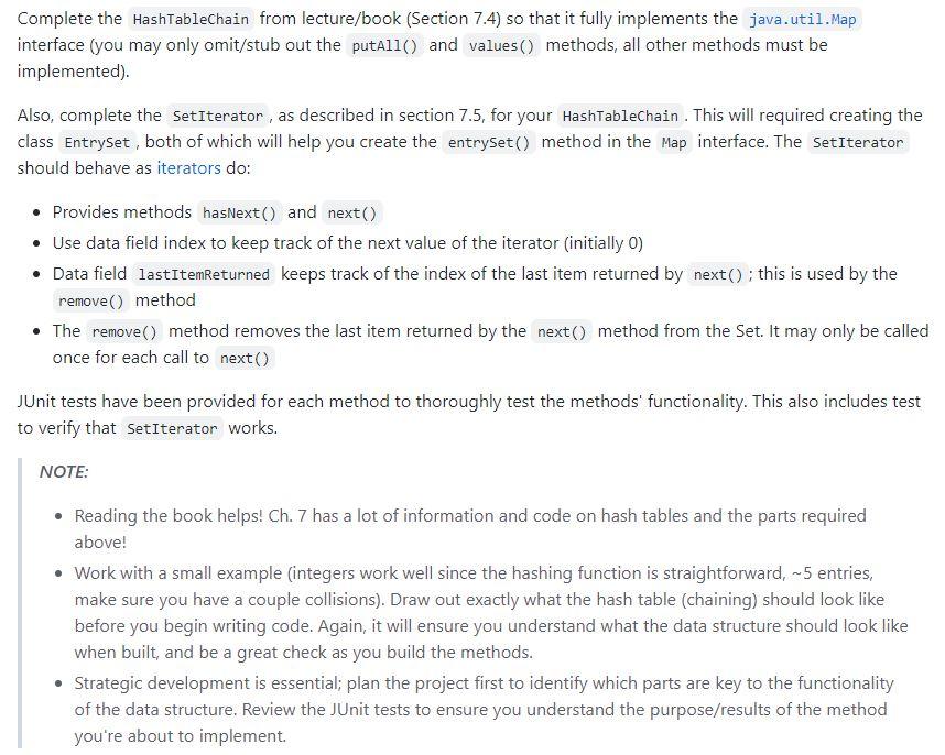 Solved JAVA (Data Structures) I need help to complete | Chegg.com