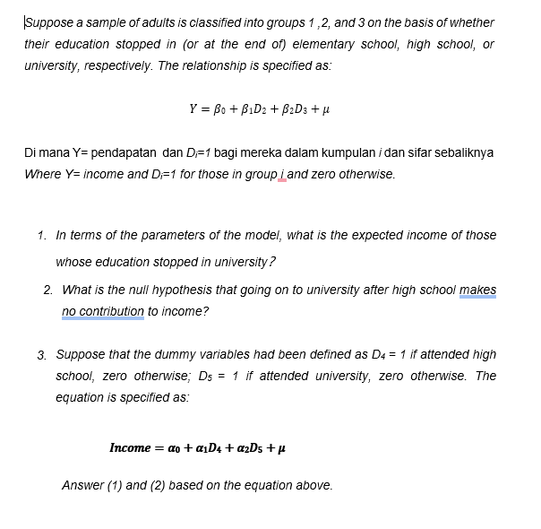 Solved Suppose a sample of adults is classified into groups | Chegg.com