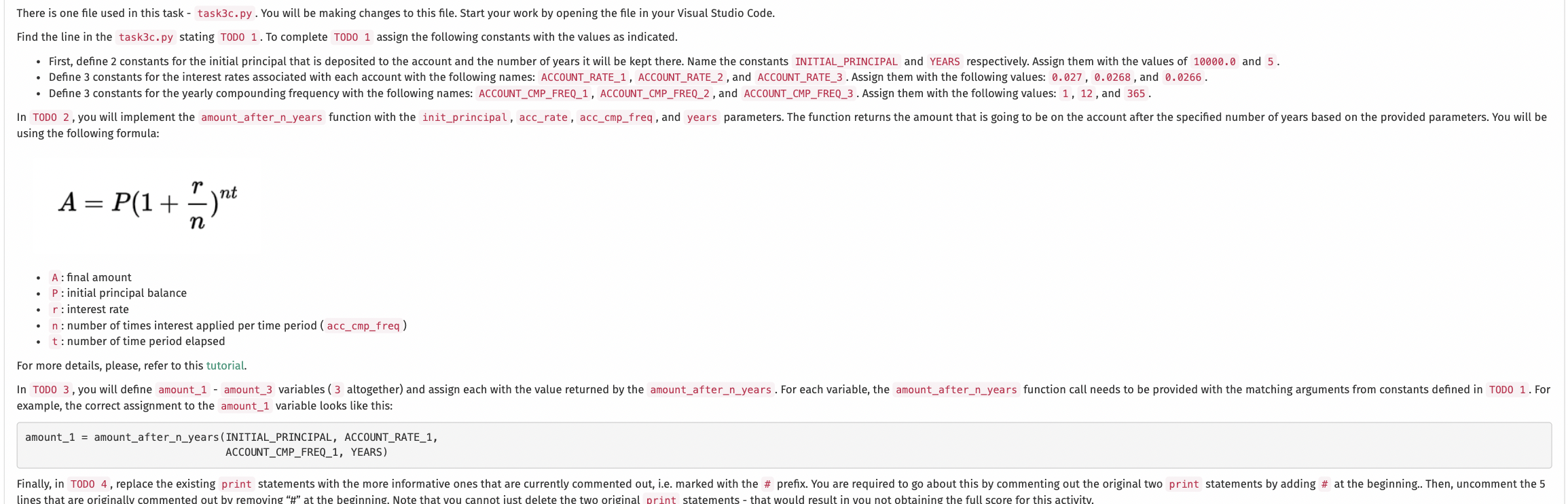 Solved There is one file used in this task - task3c. py . | Chegg.com