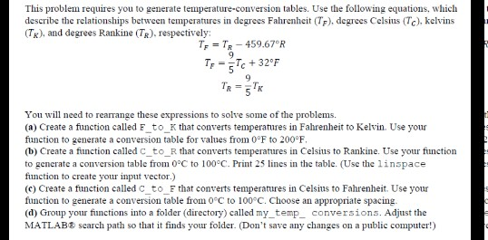 Solved This problem requires you to generate | Chegg.com