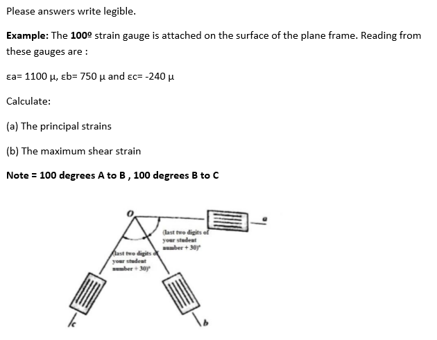 Solved Please answers write legible. Example: The 1000 | Chegg.com