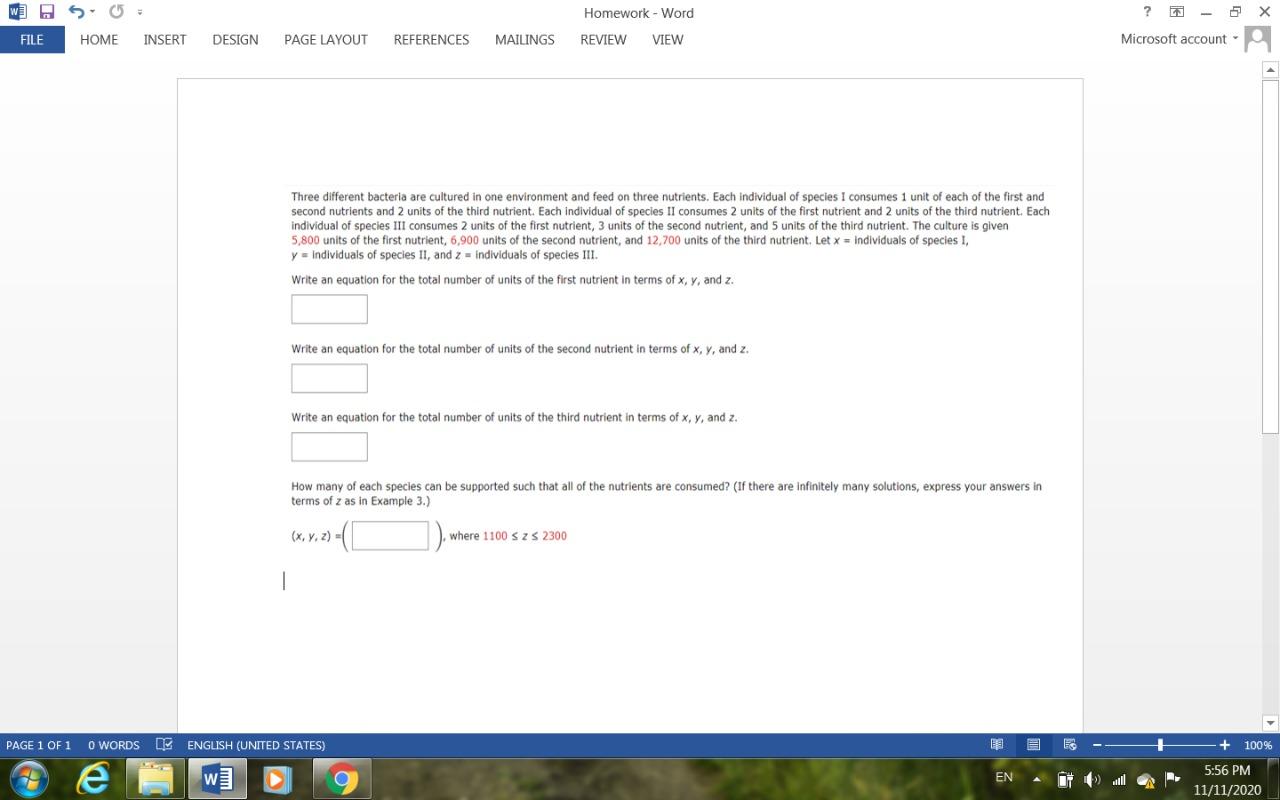 Solved Homework - Word ? FILE HOME INSERT DESIGN PAGE LAYOUT | Chegg.com