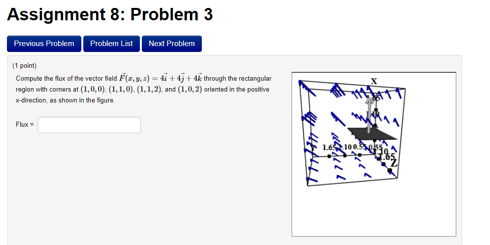 Solved Assignment 8: Problem 3 Previous Problem Problem List | Chegg.com