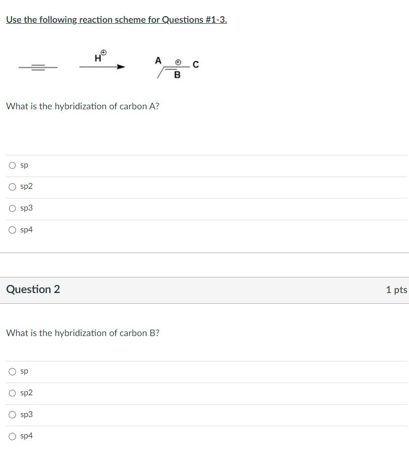 Solved Use the following reaction scheme for Questions | Chegg.com