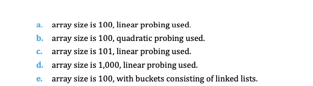 Solved 14. For each of the following array sizes indicate | Chegg.com