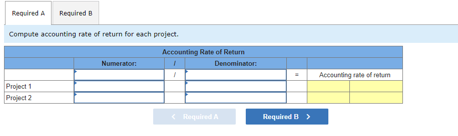 Solved Exercise 11-5 (Algo) Accounting rate of return LO P2 | Chegg.com Solved Exercise 11-5 (Algo) Accounting rate of return LO P2 | Chegg.com