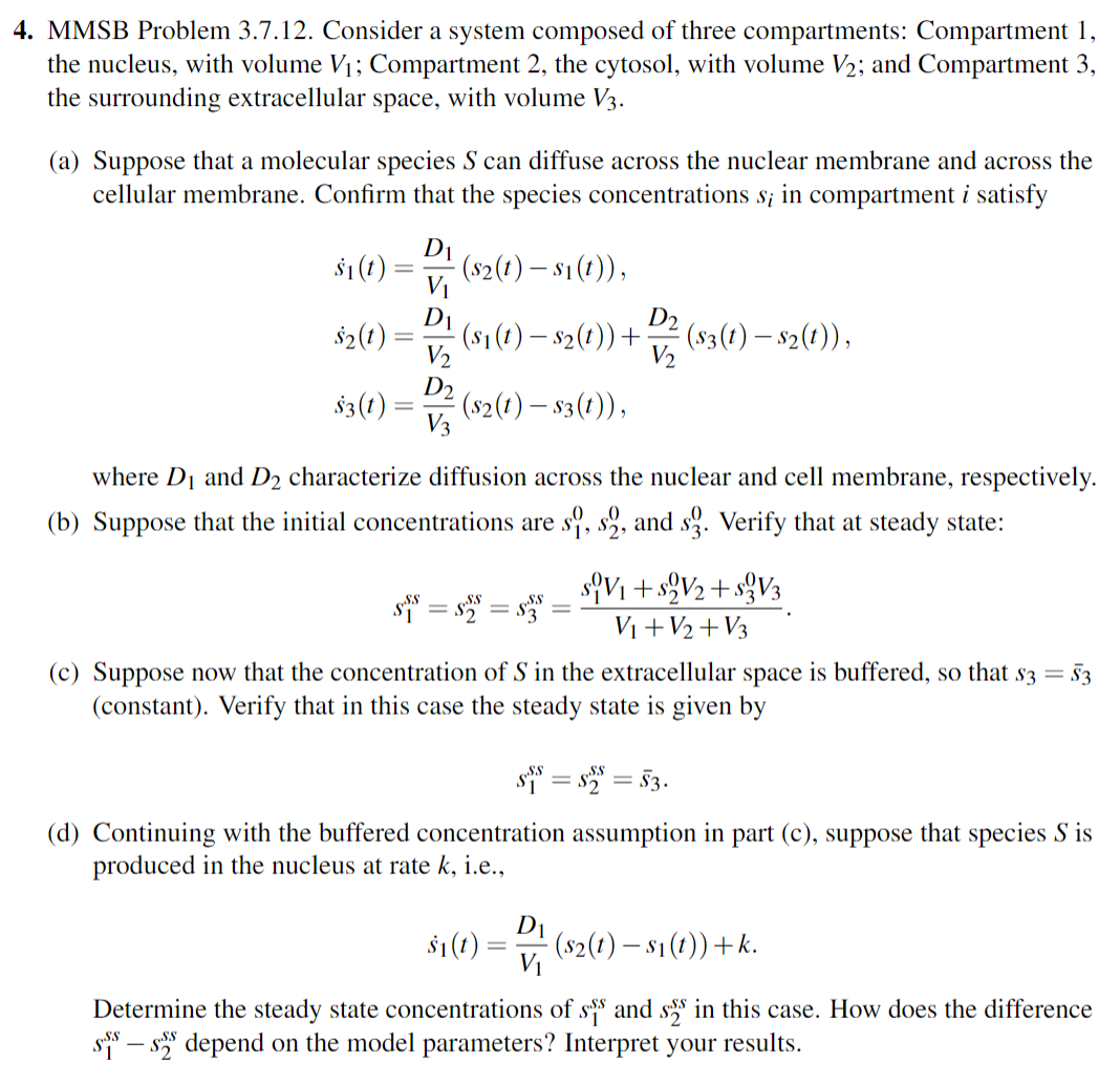 Solved 4. MMSB Problem 3.7.12. Consider a system composed of | Chegg.com