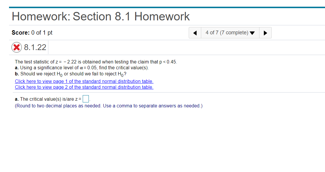Solved Homework Section 8 1 Homework Score 0 Of 1 Pt 4 Of