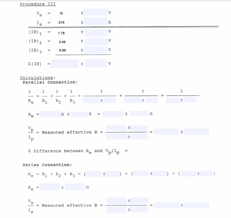 Solved Object: To verify Ohm's Law and Kirchhoff's Circuit | Chegg.com