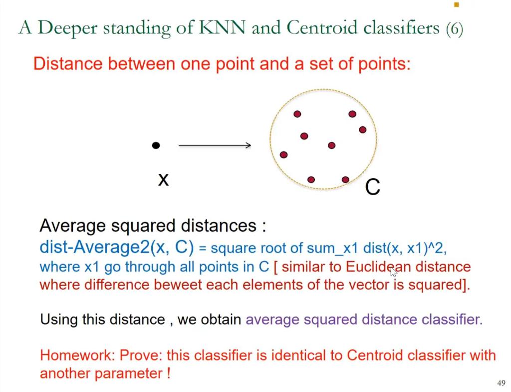 A Deeper standing of KNN and Centroid classifiers 6 | Chegg.com