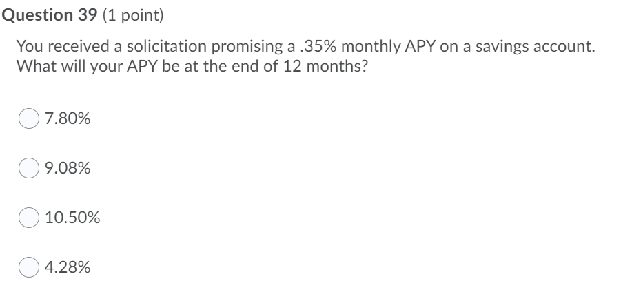 Solved Question 39 (1 point) You received a solicitation | Chegg.com