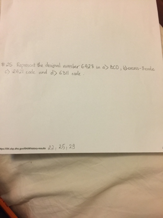 solved-represent-the-decimal-number-6428-in-a-bcd-b-chegg