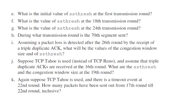 Solved P40. Consider Figure 3.61. Assuming TCP Reno is the | Chegg.com