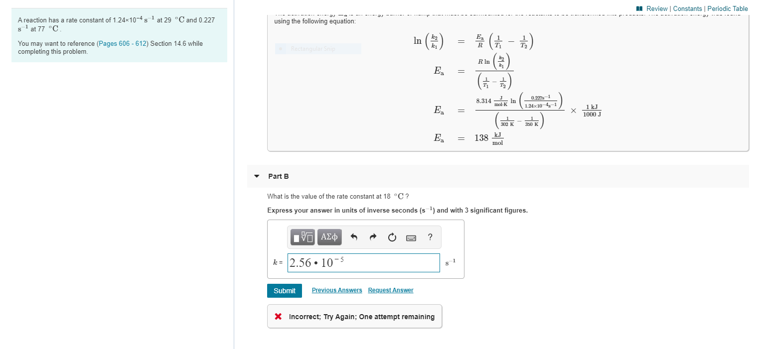 Solved ..... .... A Review Constants Periodic Table using | Chegg.com