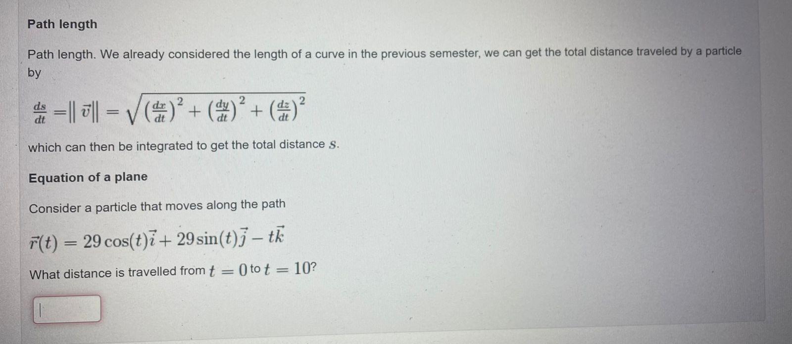 Solved Path length Path length. We already considered the | Chegg.com