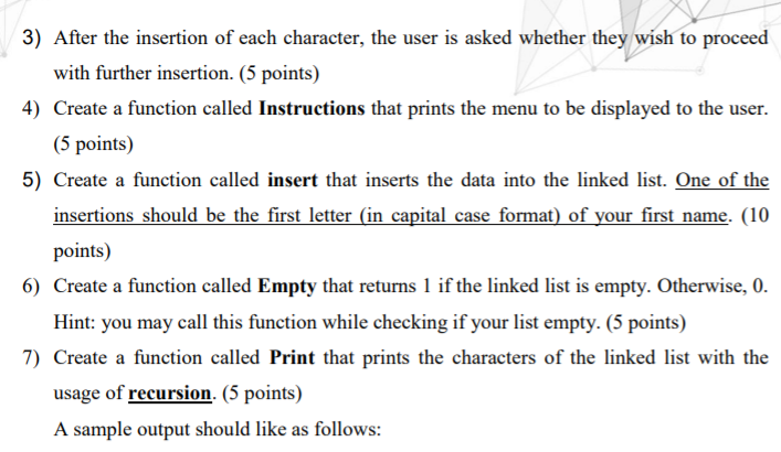Solved Exercise 2 45 Points Write C Program That Solves 2836