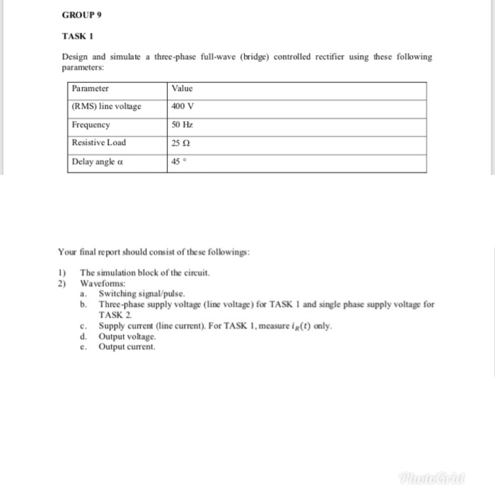 Solved Please develop this using PSIM and show me the | Chegg.com