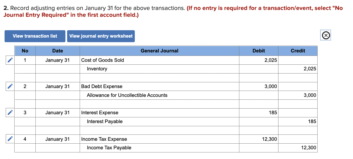 Solved Required: 1. Record each of the transactions listed | Chegg.com