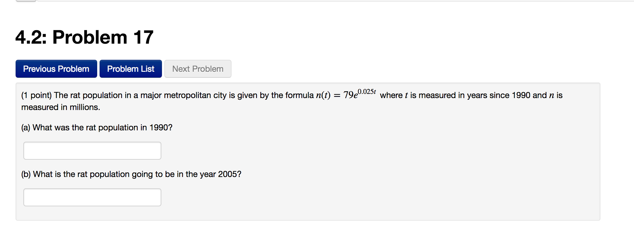 Solved 42 Problem 17 Previous Problem Problem List Next 2794