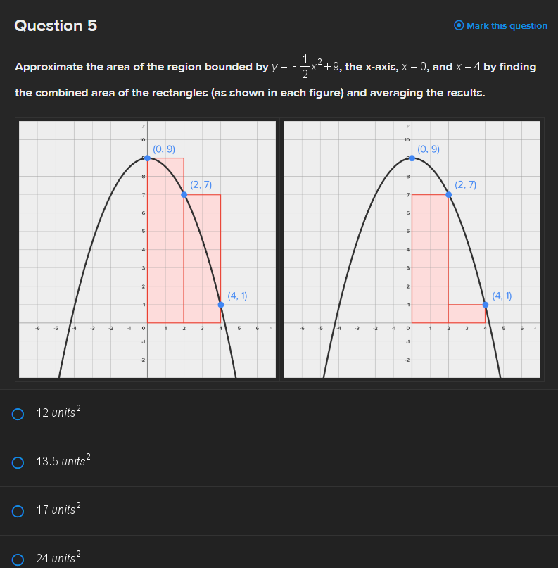 Solved Approximate the area of the region bounded by | Chegg.com