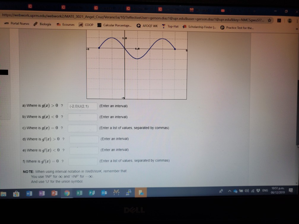 Solved http://webwork.uprm.edu/webwork2/MATE 3021 Angel | Chegg.com