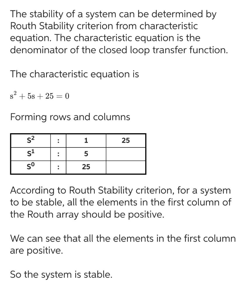 Solved Task 1. Basic control system. CO1 (10 marks) Briefly | Chegg.com