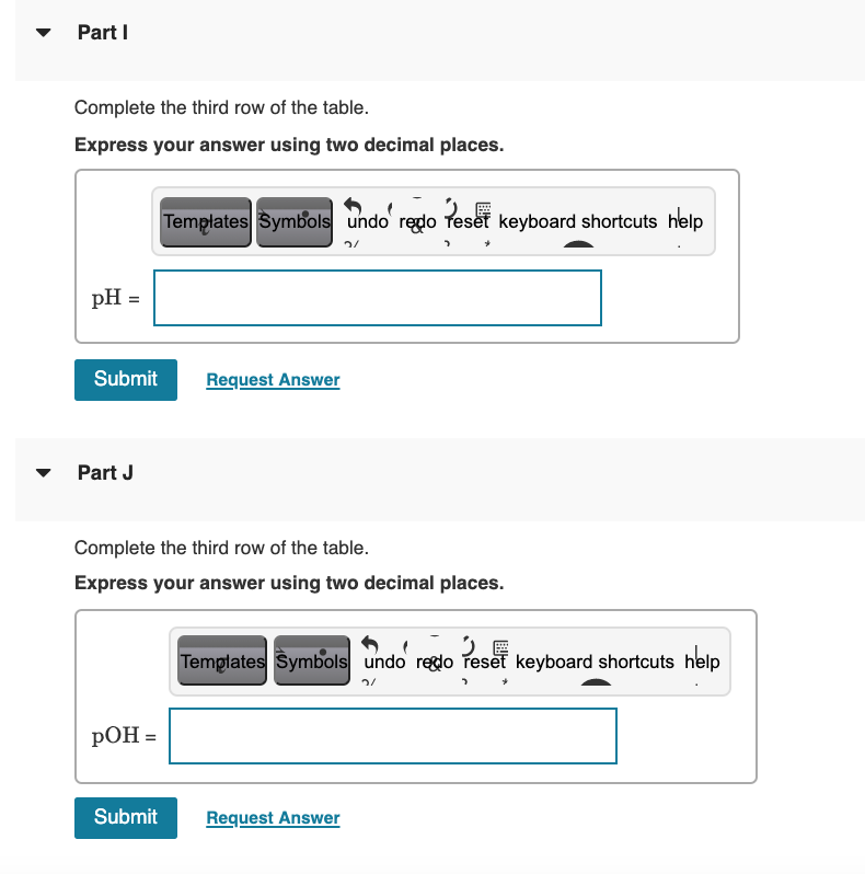 Solved Complete the following table by calculating the | Chegg.com