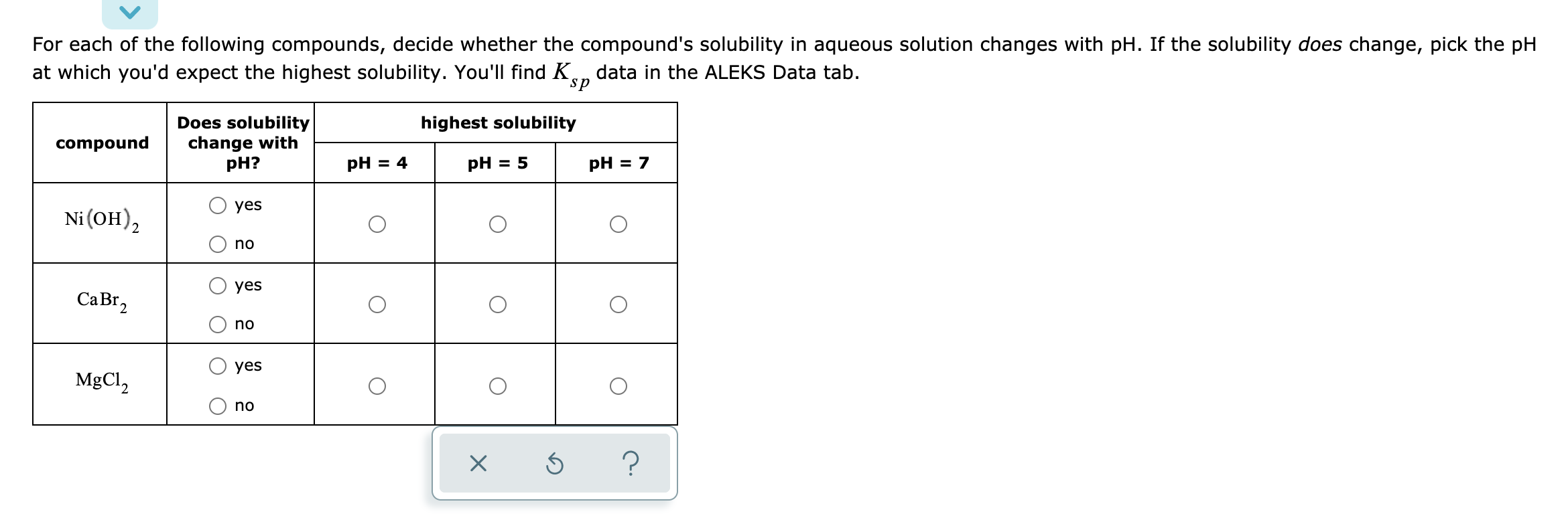 For each of the following compounds, decide whether | Chegg.com