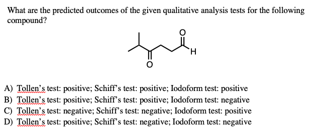 Solved What are the predicted outcomes of the given | Chegg.com
