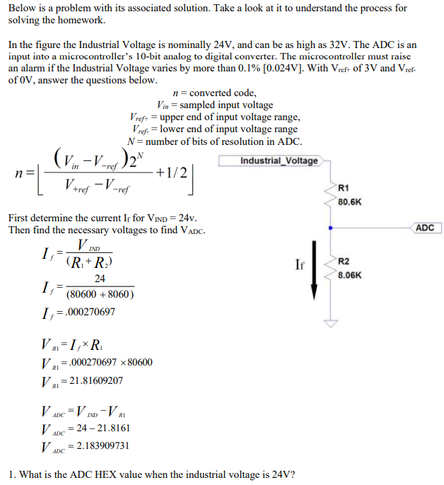 Solved Assume you are using a 12-bit ADC. Assume | Chegg.com