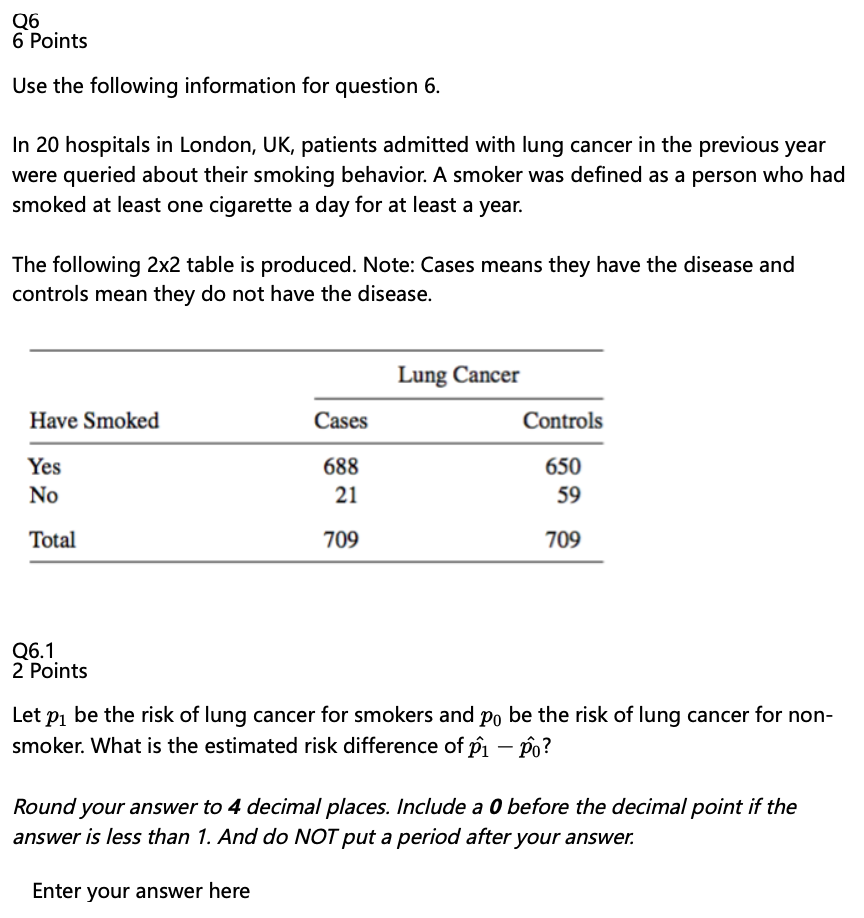 Solved Q6 6 Points Use the following information for | Chegg.com