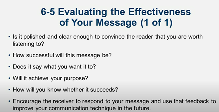 Solved Learn It: Chapter 06 Revising Business Messages: In | Chegg.com