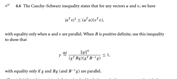 Solved 4.6 The Cauchy-Schwarz inequality states that for any | Chegg.com