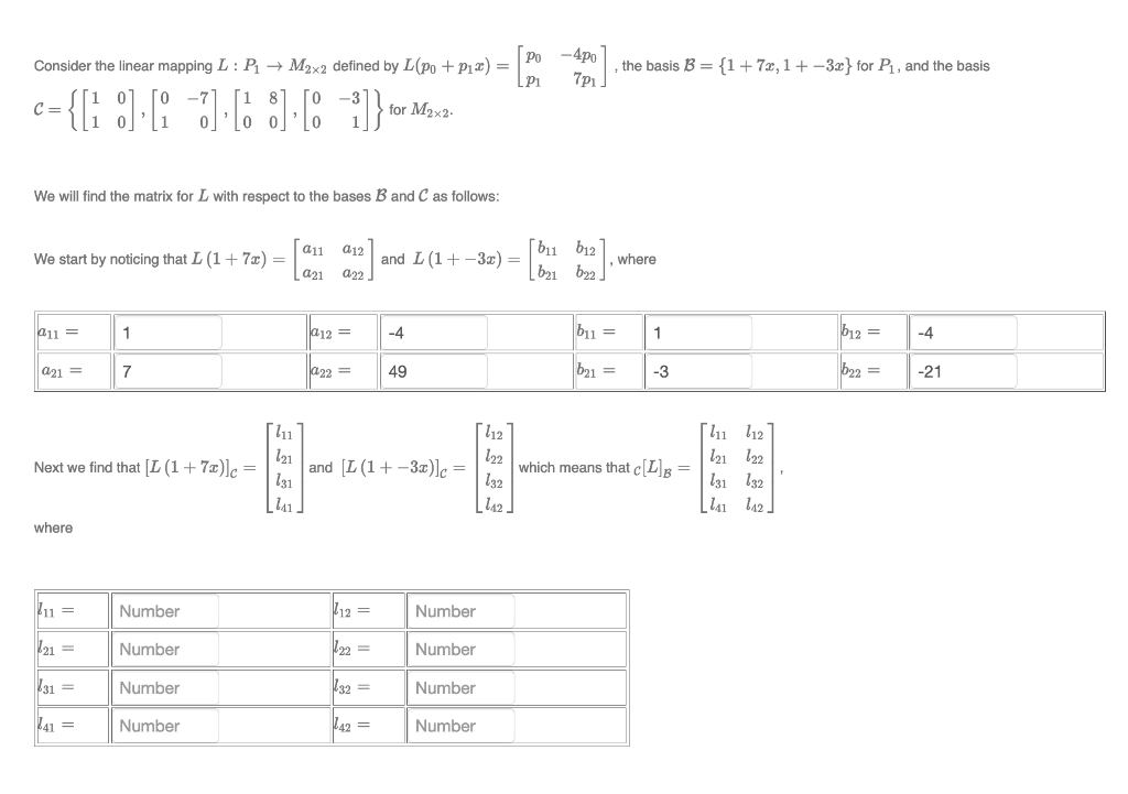 Solved Consider the linear mapping L : P2 + Maxa defined by | Chegg.com