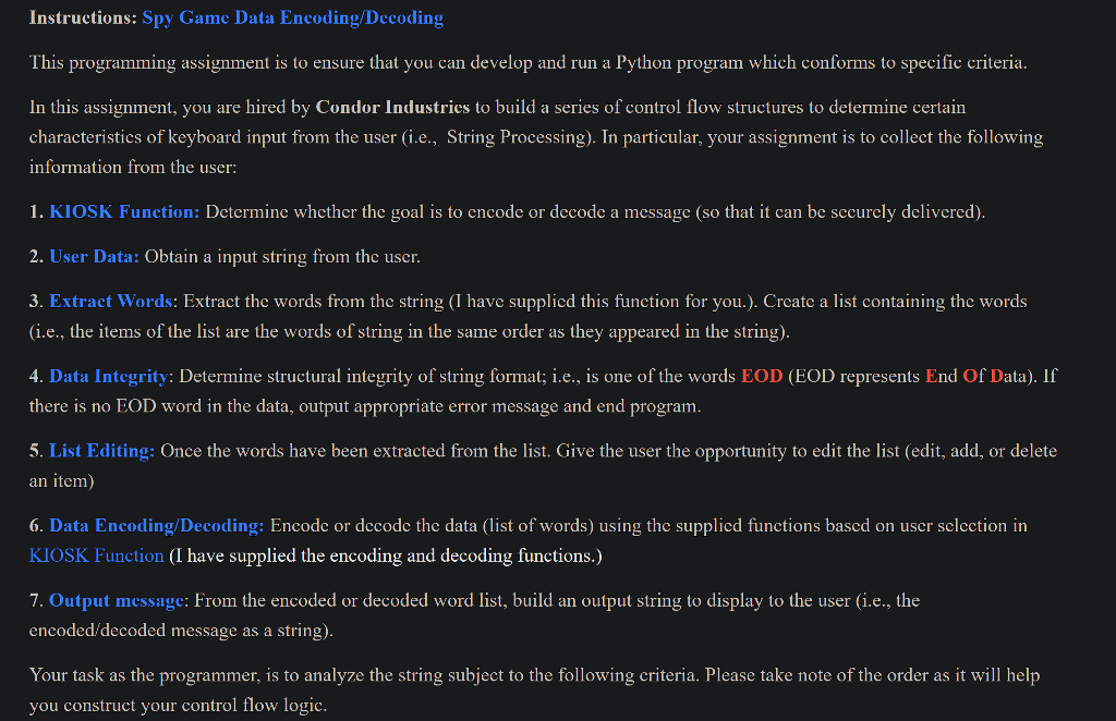 Solved this is python 3 on gbd online i put the summary of | Chegg.com