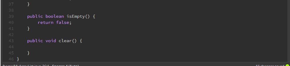 Solved In this exercise we'll expand upon the MyArrayList | Chegg.com