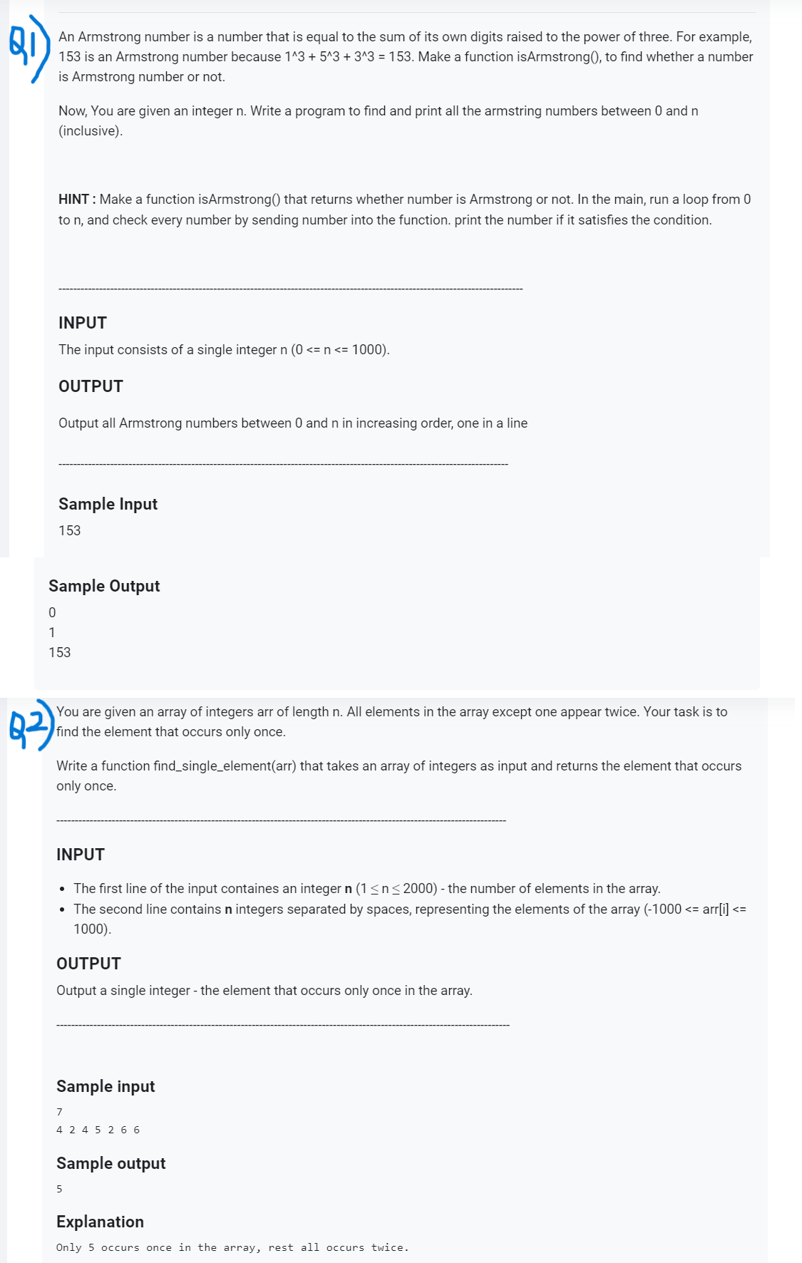 Solved Please solve the Q.1 and 2 in C programming only and | Chegg.com