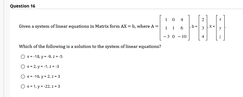 Solved Every diagonal matrix is an upper triangular matrix. | Chegg.com