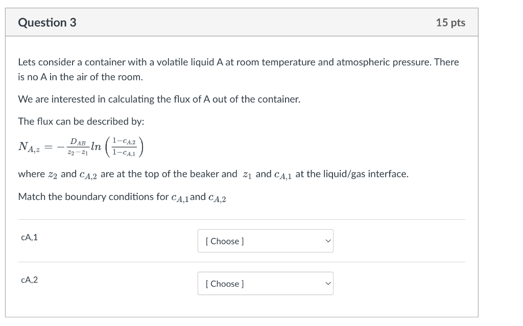 Solved Lets consider a container with a volatile liquid A at | Chegg.com
