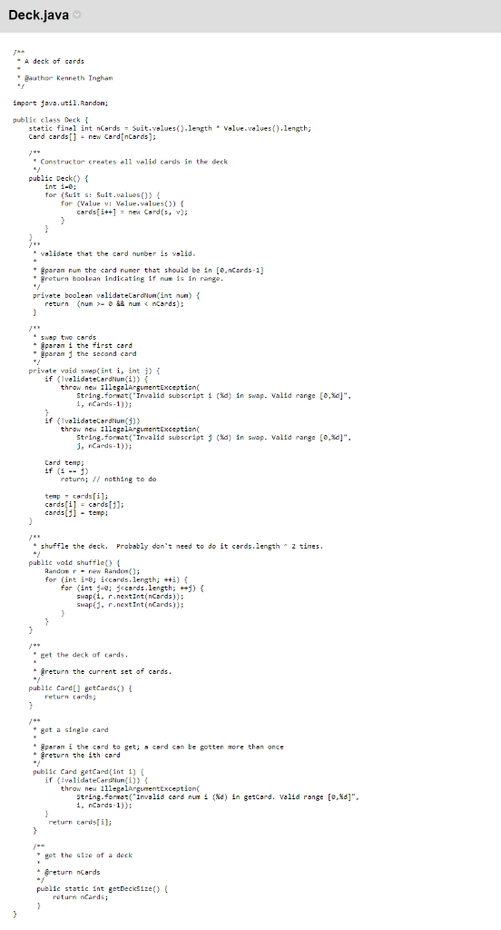 Solved In the hand-of- cards example below you could | Chegg.com
