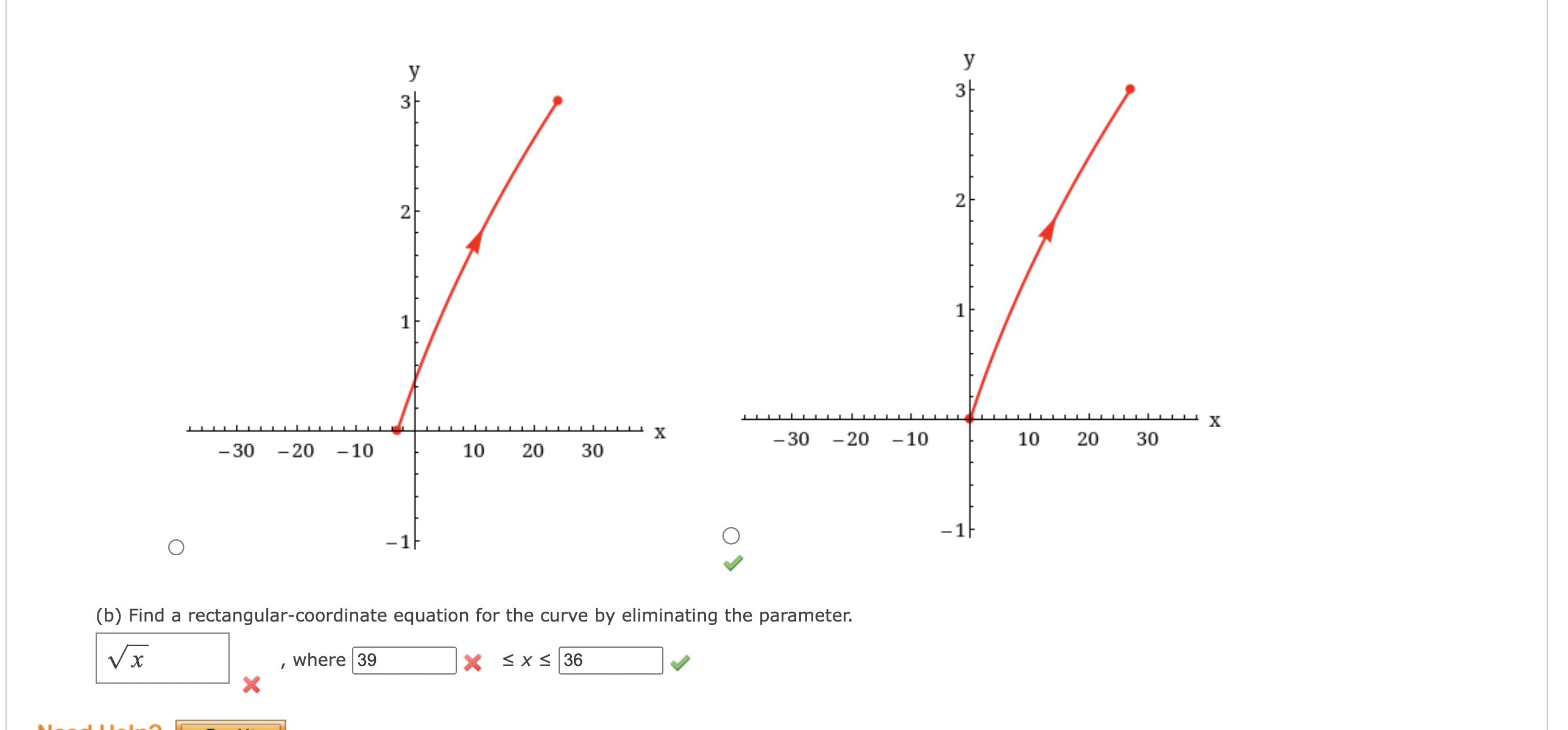 Solved A pair of parametric equations is given. | Chegg.com