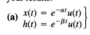 Solved Performing CT convolution for the signals below using | Chegg.com