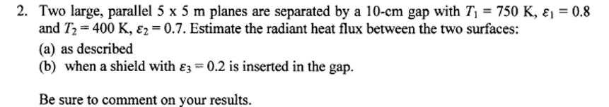 Solved Two large, parallel 5×5m ﻿planes are separated | Chegg.com