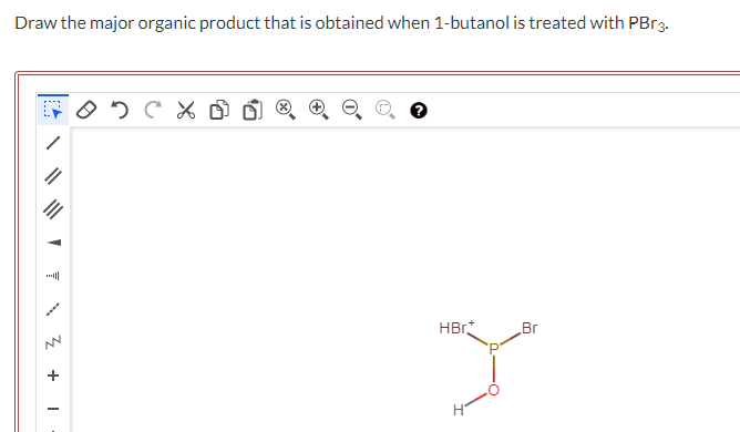 Solved Draw the major organic product that is obtained when | Chegg.com