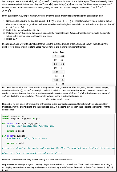 Suppose you have a sinusoidal signal x(t)=sin(2πt) | Chegg.com